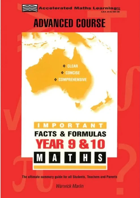 Facts and Formulas Years 9 & 10 Advanced