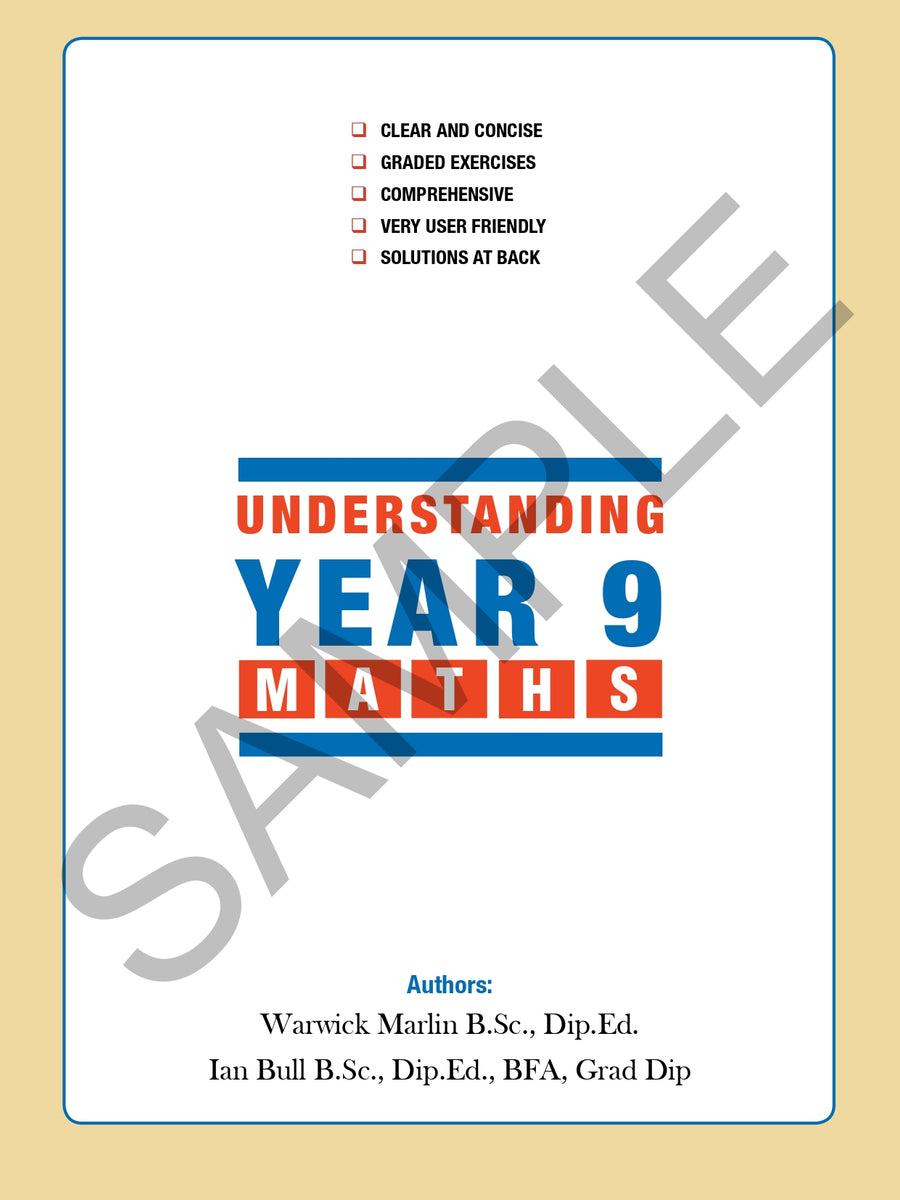 Understanding Year 9 Maths: Australian Curriculum Edition