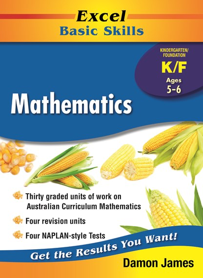 Excel Basic Skills : Mathematics Kindergarten / Foundation / Prep (Ages ...