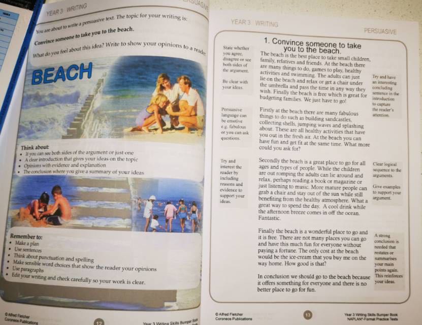 Writing Skills Bumper Book Year 3 NAPLAN* Format Practice Tests 2016 ...