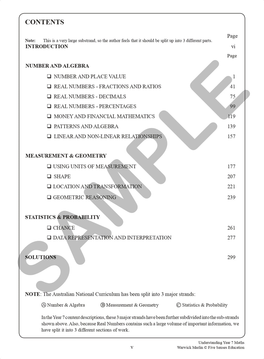Understanding Year 7 Maths: Australian Curriculum Edition ( Pre Sale)