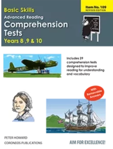 Advanced Reading Comprehension Tests Yrs 8 to 10 (Basic Skills No. 109)