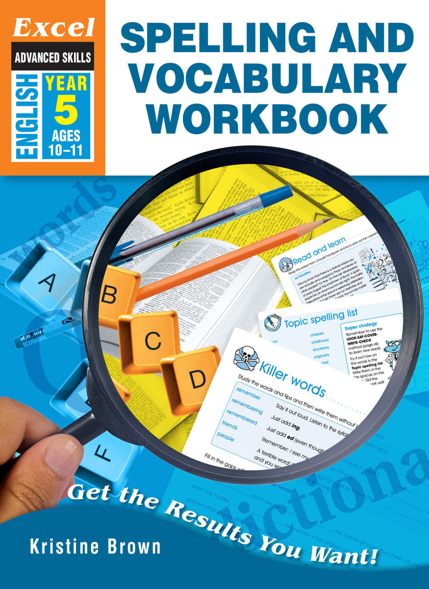 Excel Advanced Skills - Spelling and Vocabulary Workbook Year 5